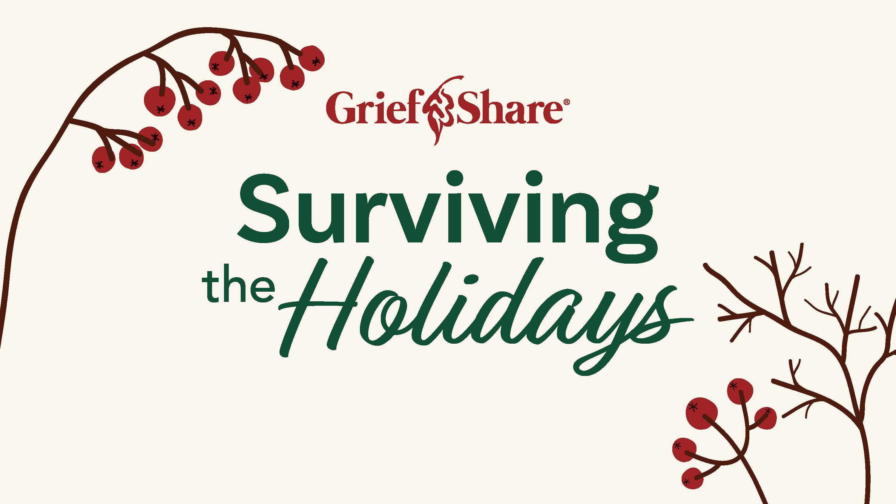 Surviving The Holidays Logo New Edition GriefShare Surviving The